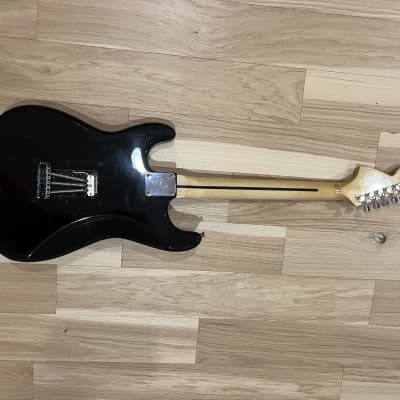 Squier Strat / Partscaster Scalloped neck Stratocaster Black | Reverb