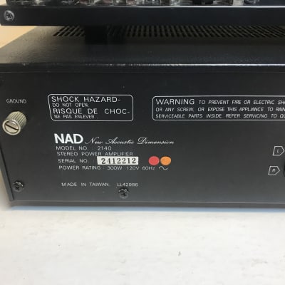NAD 1020 Series 20 Preamp / 2140 Amp - Vintage NAD Sound | Reverb