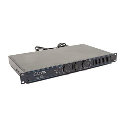 Carvin - HT150 - 150 Watt Stereo Power Amp Rack Unit - x7653 | Reverb