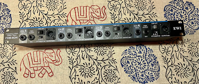 EWI FDB-404 Direct Box Mid-90s - Black | Reverb