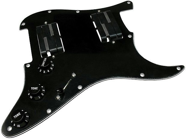 Loaded HH Strat Pickguard with Lace Alumitone | Reverb UK