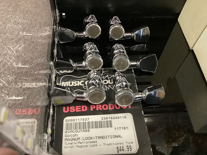Gotoh Magnum Lock Traditional Locking Tuners - 3x3 | Reverb