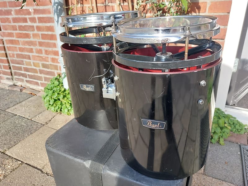 Pearl Vari-pitch roto Tom 80s Black | Reverb UK