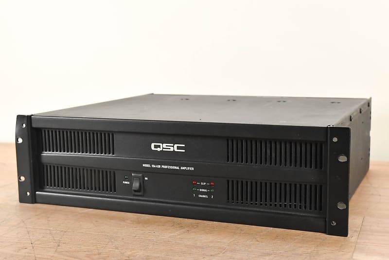 QSC ISA450 Two-Channel Professional Power Amplifier CG004G0 | Reverb