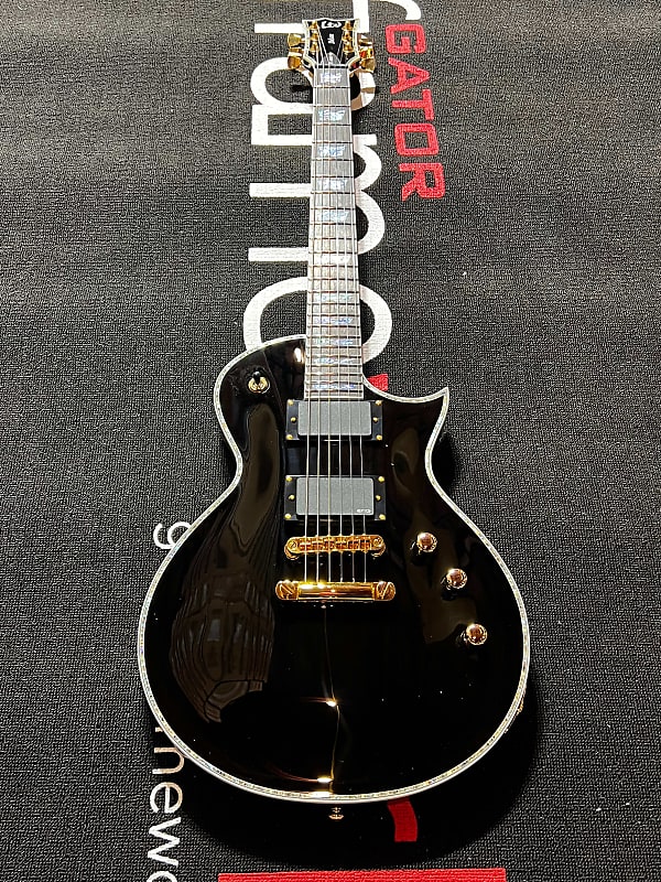ESP LTD EC-1000 Electric Guitar - Black | Reverb