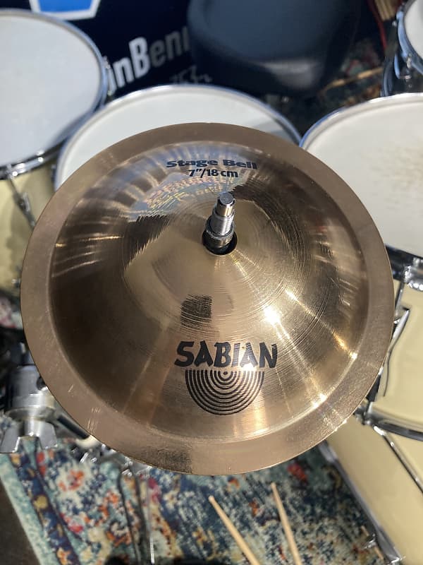 Sabian 7" Stage Bell 932g 2000's | Reverb