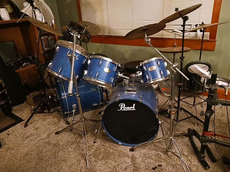 Pearl Export series 90's - Blue | Reverb