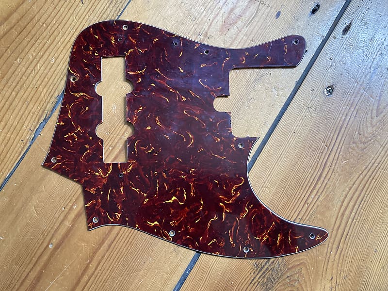 1970s Vintage Satellite Jazz Bass Guitar Scratchplate | Reverb