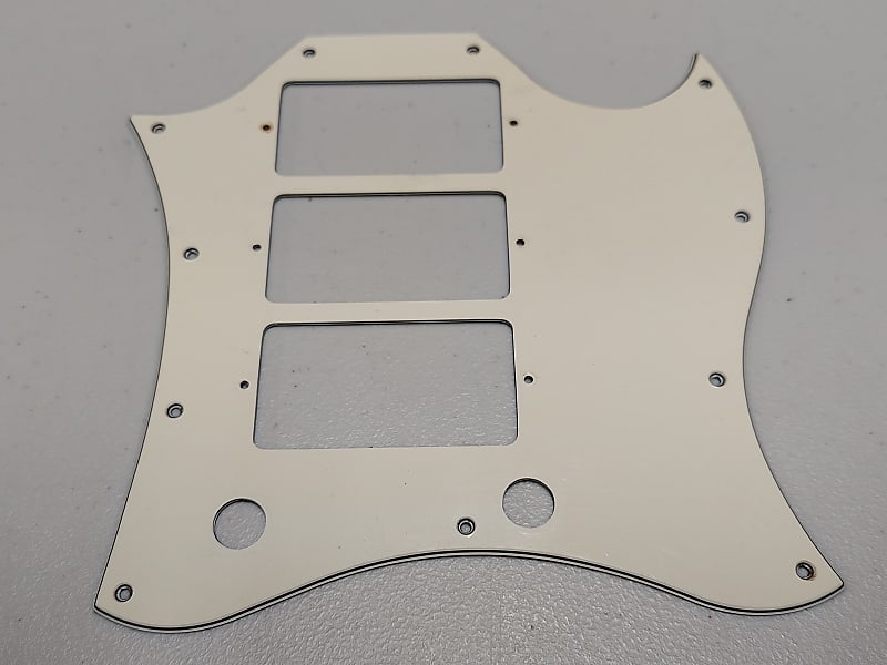 1969 - 74 Gibson SG Custom Pickguard - 100% Genuine Vintage | Reverb
