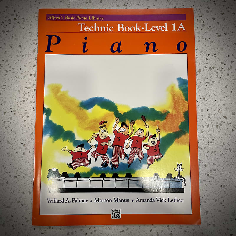 Alfred's Basic Piano Library Technic Book Level 1A | Reverb