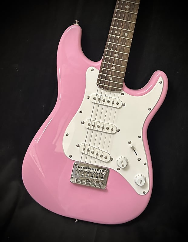 Fender Squier Stratocaster Mini - Pink | Reverb