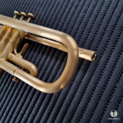 D. Calicchio L 1s ML goldplated trumpet, original case ! | Reverb