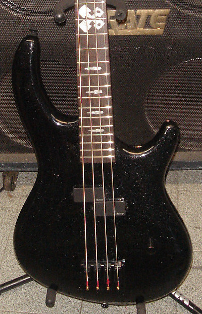 Dean John Campbell Edge Pro Signature Electric Bass - Black | Reverb