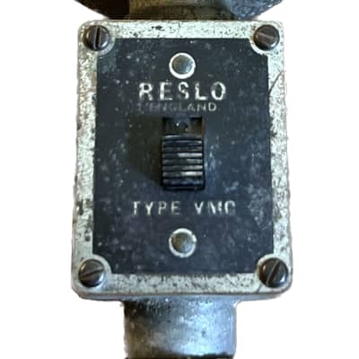 Rare 1930's RESLO England Model VMC Dynamic Microphone, | Reverb