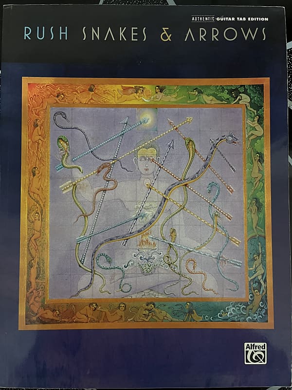 Rush - Snakes and Arrows - Guitar Tab / Tablature Book | Reverb