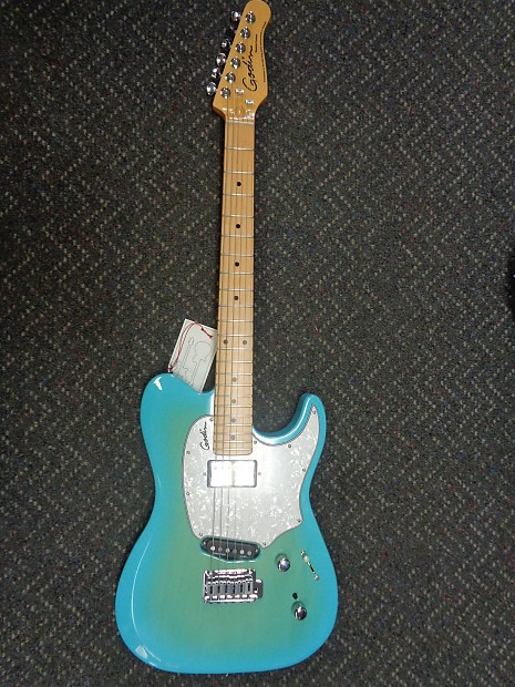 used Godin Session Custom 59 Limited Coral Blue electric | Reverb