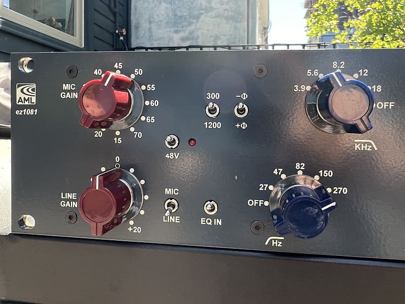 AML ez1081- Mic Pre + 4 Band EQ (1 of 2) | Reverb