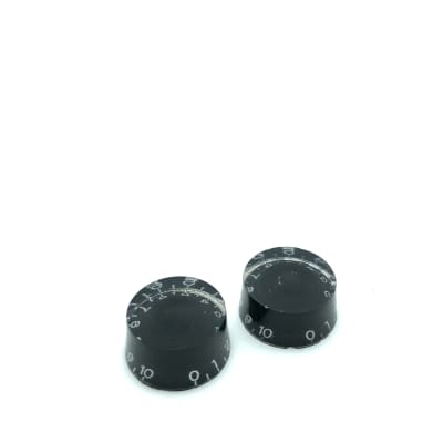 Les Paul Style Speed Knobs Black | Reverb