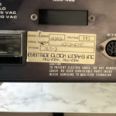 Eventide Harmonizer Model H949 Beamish serviced / warranty | Reverb