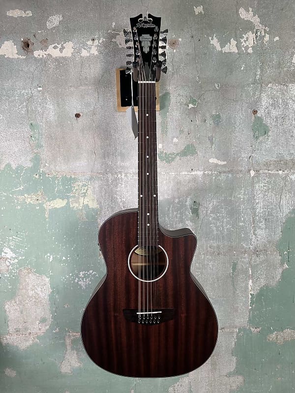 D'Angelico Premier Fulton LS 12-String - Natural Mahogany | Reverb