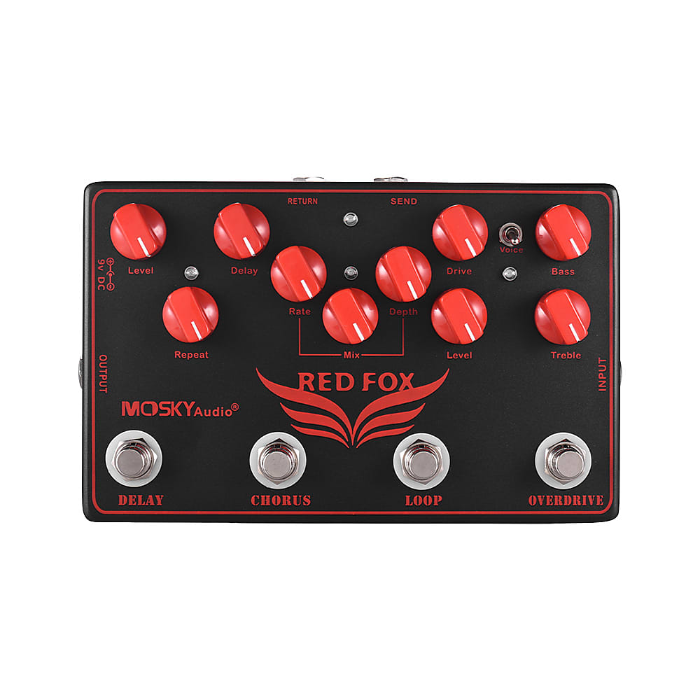 Mosky Audio Red Fox Multi Effects Pedal | Reverb