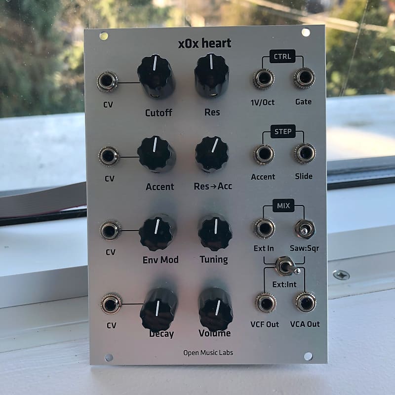 Open Music Labs X0X Heart 2023 - Silver | Reverb
