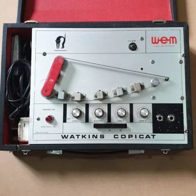 Vintage 1970's Wem Watkins Copicat MKIII/IV Echo Delay Good | Reverb