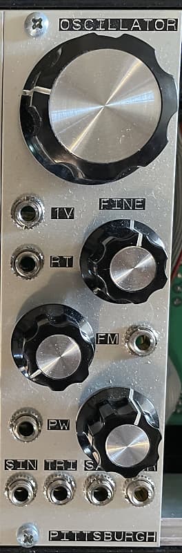 Pittsburgh Modular Oscillator V1 2010s - Silver | Reverb