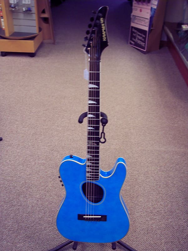 1987 Kramer Ferrington KFT-1 Acoustic/Electric Guitar w/ orig | Reverb