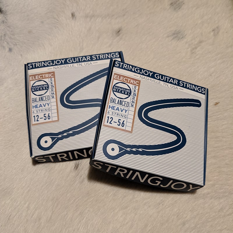 Stringjoy 12-56 Electric Guitar Strings | Reverb