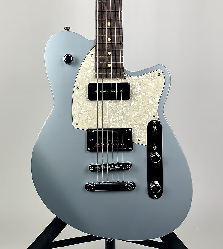 Reverend Double Agent OG Metallic Silver Freeze | Reverb