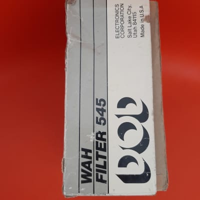 Box Only DOD 545 WAH FILTER | Reverb
