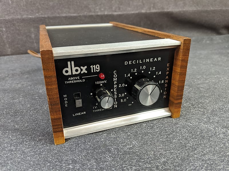 Vintage DBX 119 Compander Compressor Limiter Made In USA | Reverb