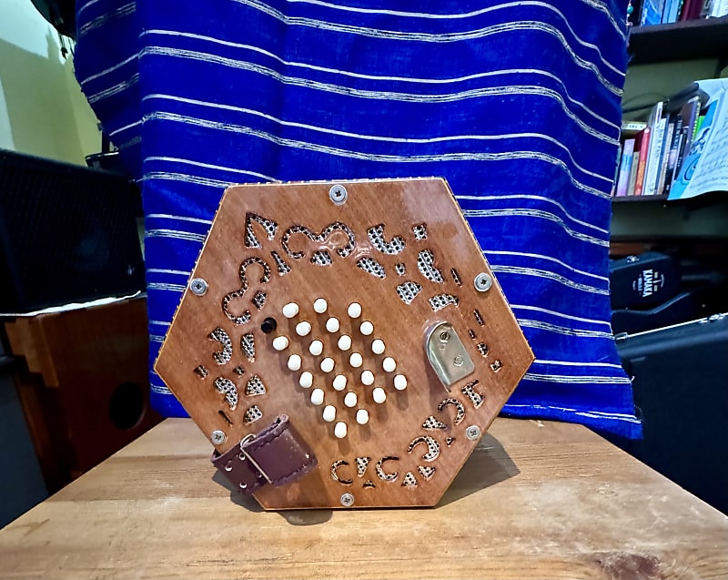 Bastari 48 key (English) concertina Bastari 48 key chromatic | Reverb