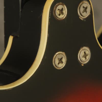 1972 Harmony REBEL Sunburst H82 | Reverb