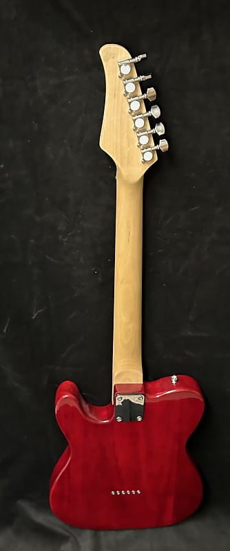 Glarry Thinline Telecaster Style semi hollow - Red | Reverb