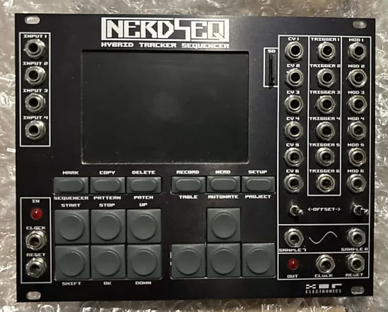 XOR Electronics NerdSEQ Black | Reverb