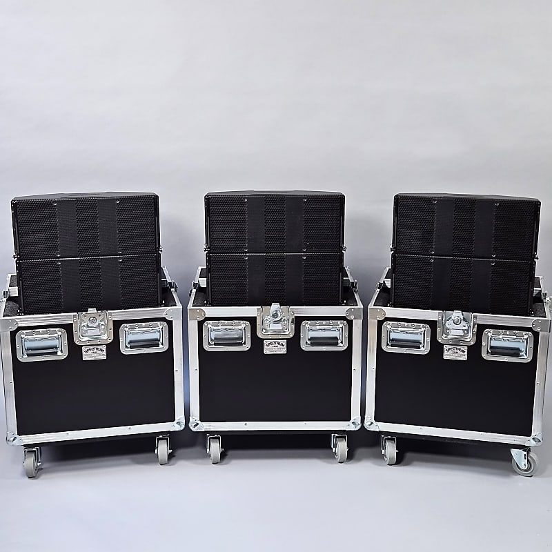 Dandb Audiotechnik Line Array With 12 T 10s 4 B4 Subs 4 D6 Reverb