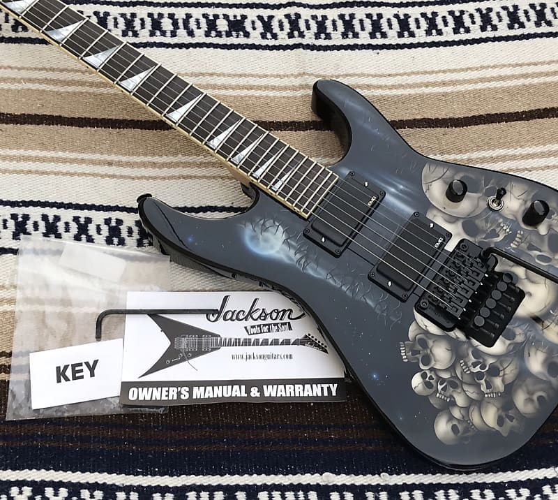 Jackson DK1 USA DINKY 1990s Skull pile OHSC paperwork | Reverb