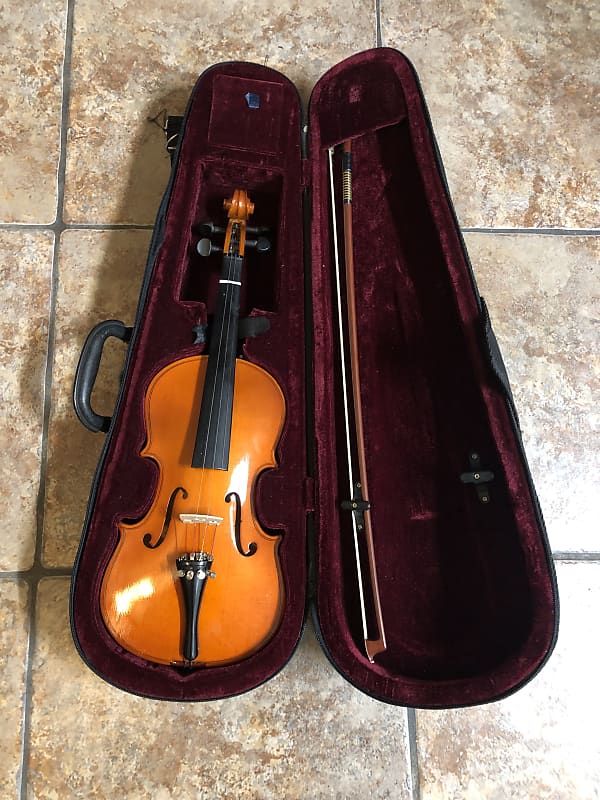 BEAUTIFUL VIOLA OR VIOLIN W/ CASE & BOW | Reverb