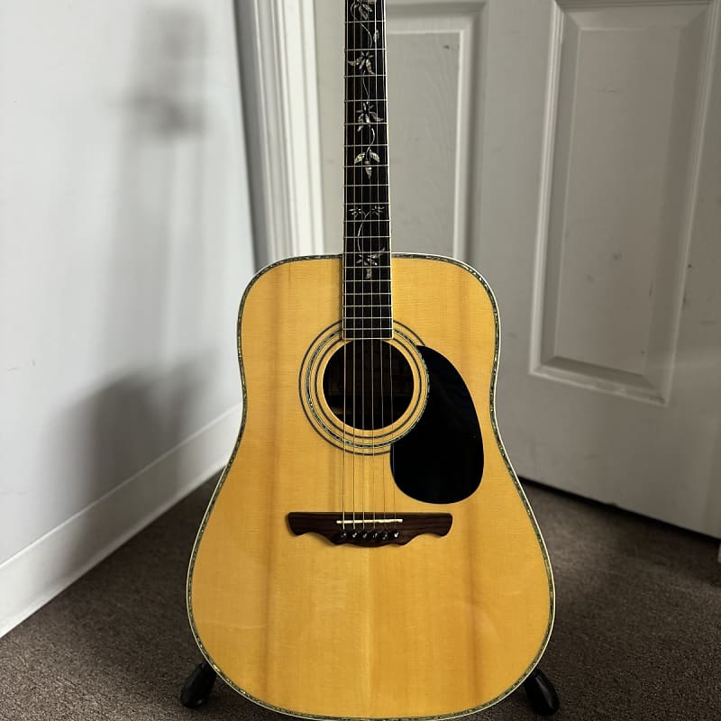 Alvarez PD100S NAT Tree of Life Acoustic Guitar - Natural | Reverb