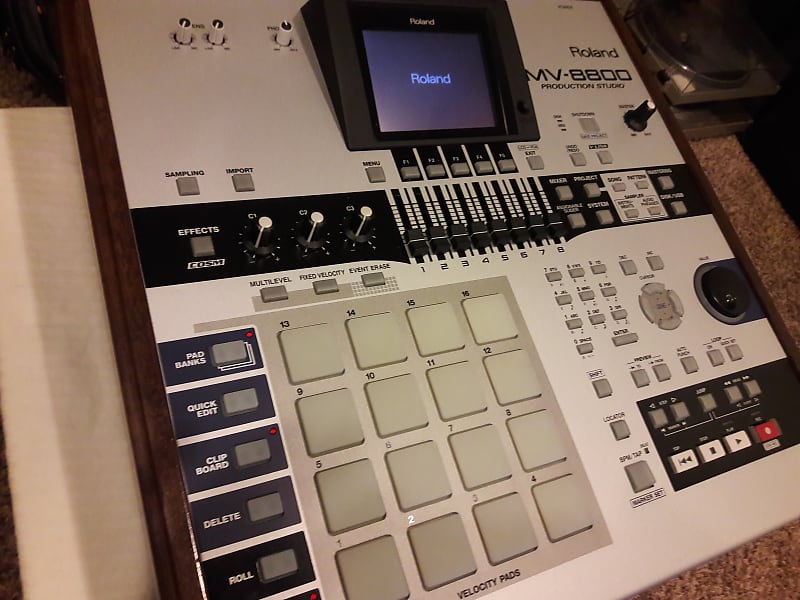 Roland MV8800 w/ Very RARE MV8-OP1 Expansion, Upgraded, | Reverb