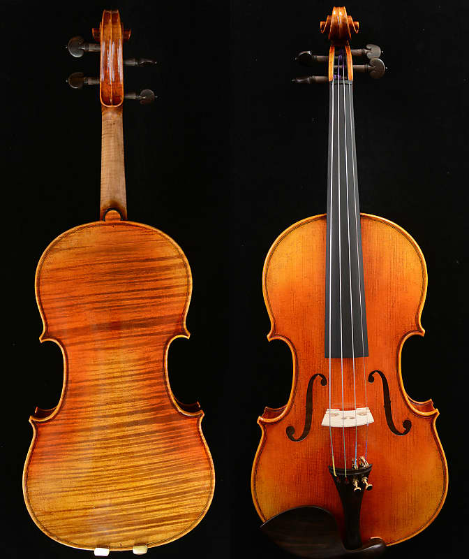 Stradivari 1716 Messiah Violin Master Wang's Own Work | Reverb