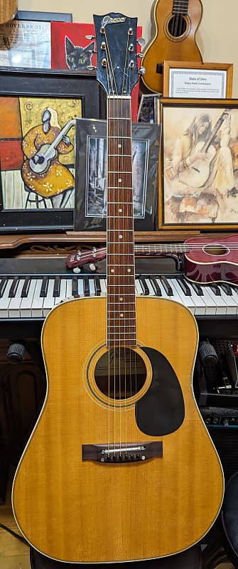 Greco GR 623 Dreadnought Acoustic Guitar 1970s Japan | Reverb