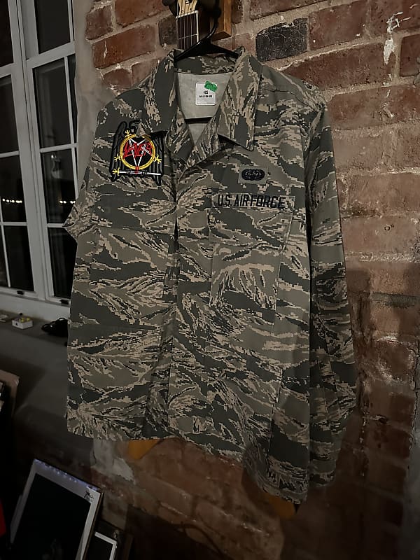 Slayer Camo Jacket Death Awaits - Air Force | Reverb