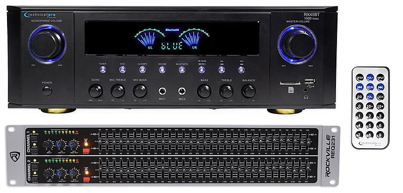 Technical Pro RX45BT Home Theater Receiver Bluetooth USB | Reverb