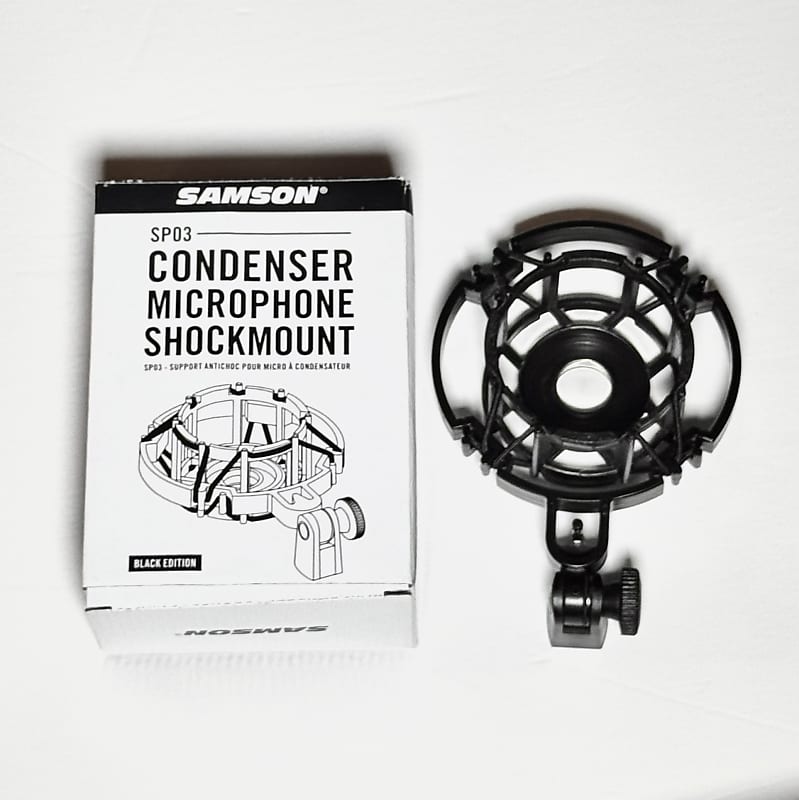 SAMSON SP03 Condenser Microphone Spider Shockmount - Black | Reverb