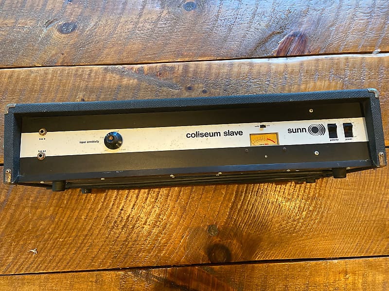 Sunn Coliseum Slave Unit 1970s RARE O))) | Reverb