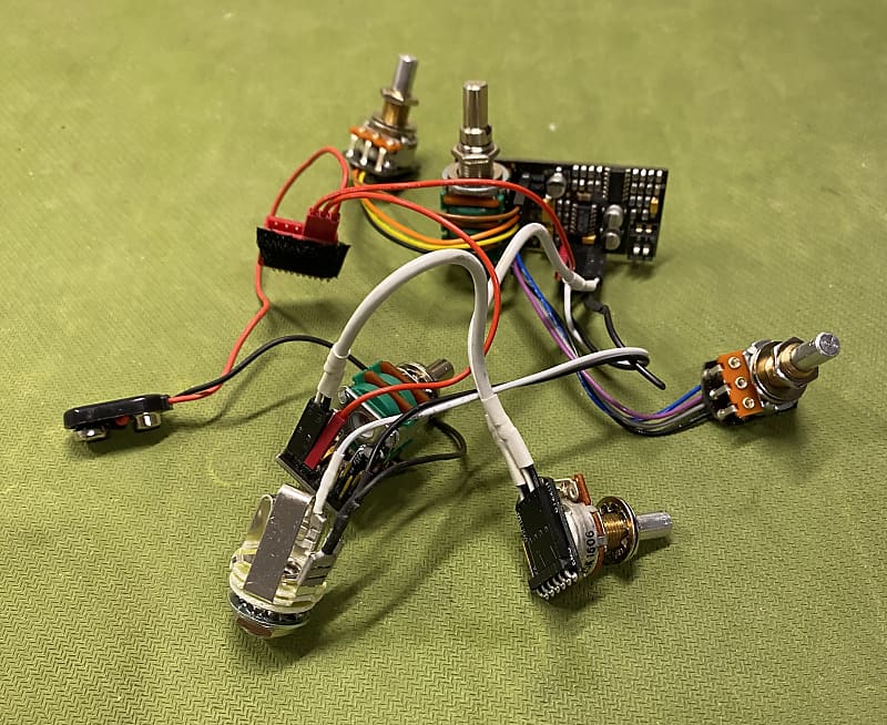 EMG BQS System 3-Band EQ Bass Guitar preamp, active | Reverb