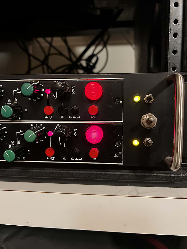 Ward Beck WBS m460 micpremp/eq 1980’s - black | Reverb